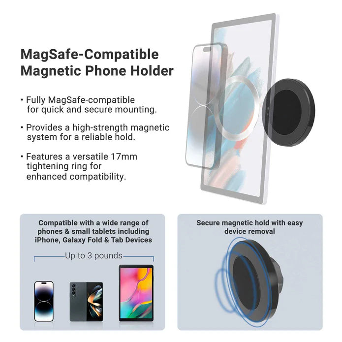 Magnetic Mobile Device Holder (Requires CADDYBAR™ Accessory Mount or C ...